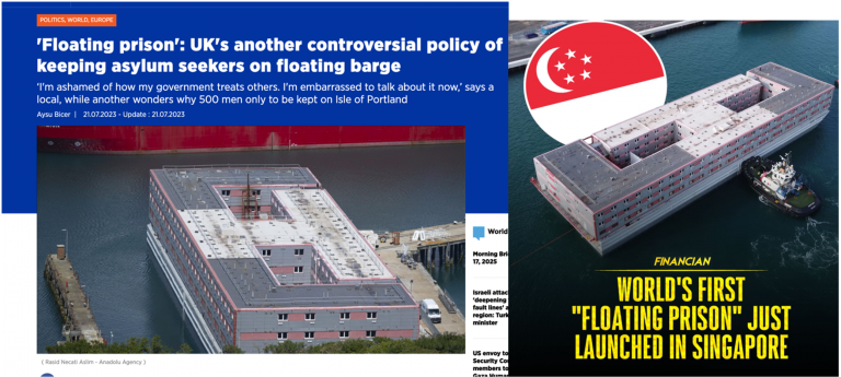 Has Singapore built the world’s first floating prison? - Black Dot Research